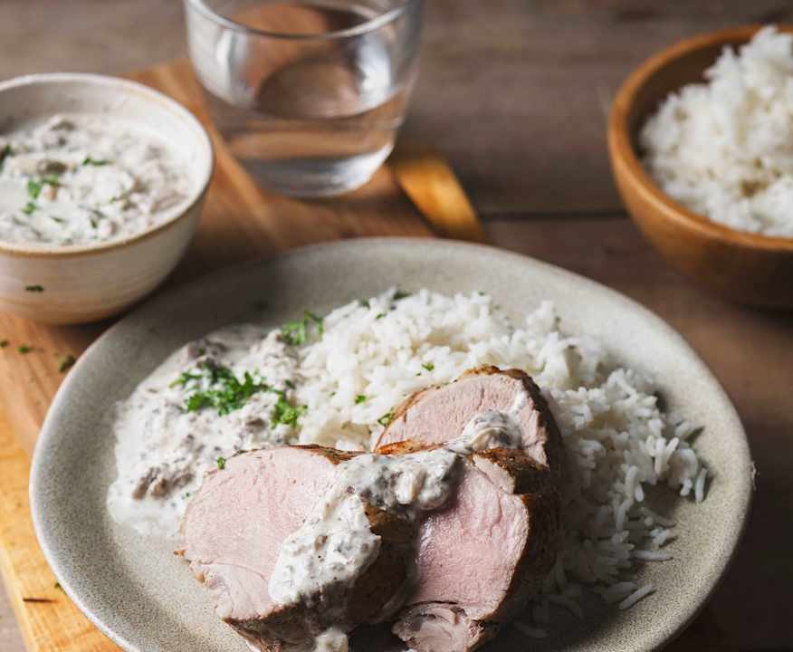 Lonza di maiale al forno con riso - Cookidoo® – la plataforma de ...