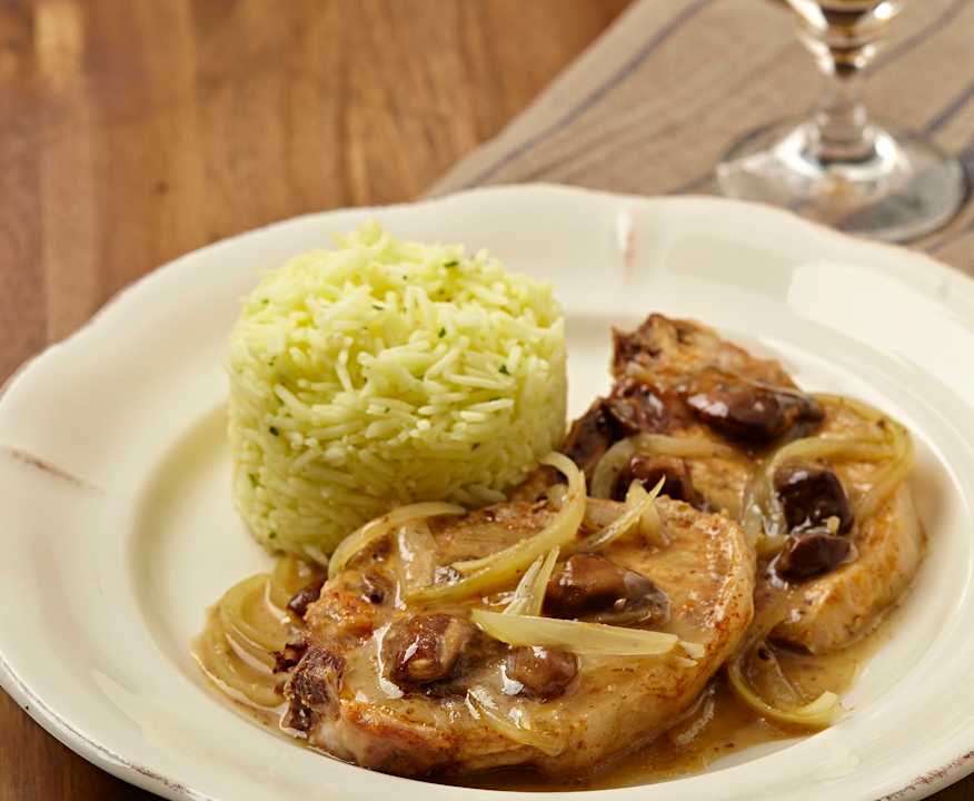 Kotleta s hříbky a rýží - Cookidoo® – das offizielle Thermomix®-Rezept ...