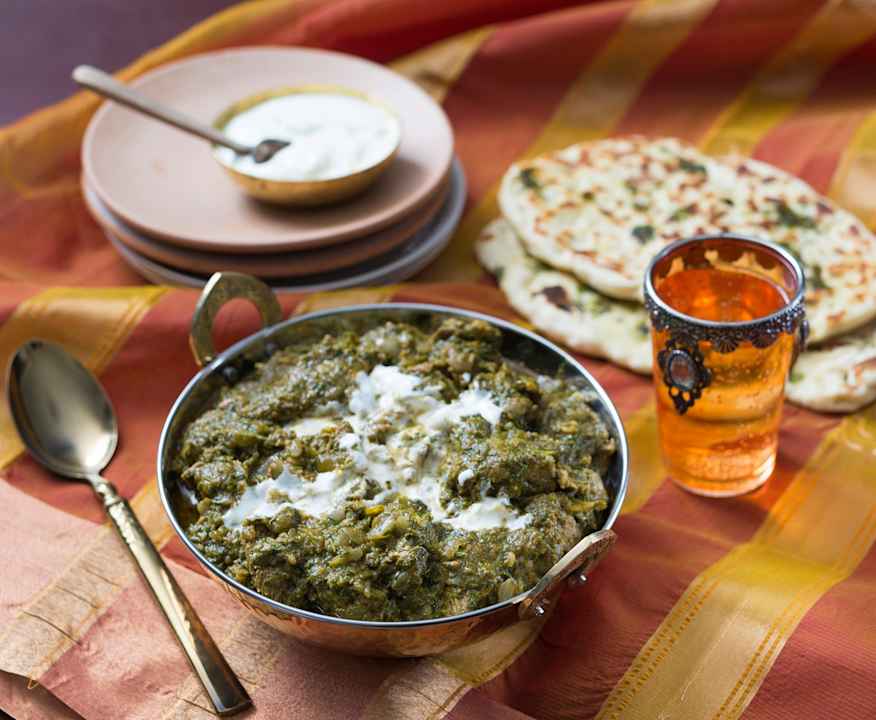 lamb saag gosht