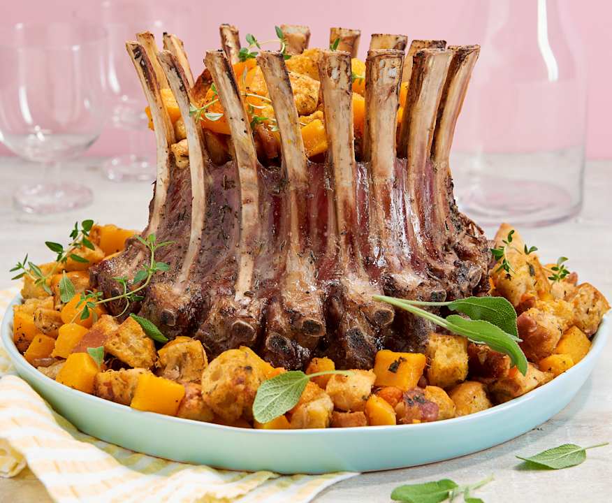 how to cook lamb crown roast