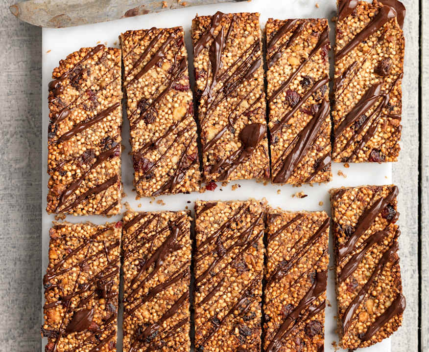 Granólastangir með kínóa og trönuberjum - Cookidoo® – das offizielle ...