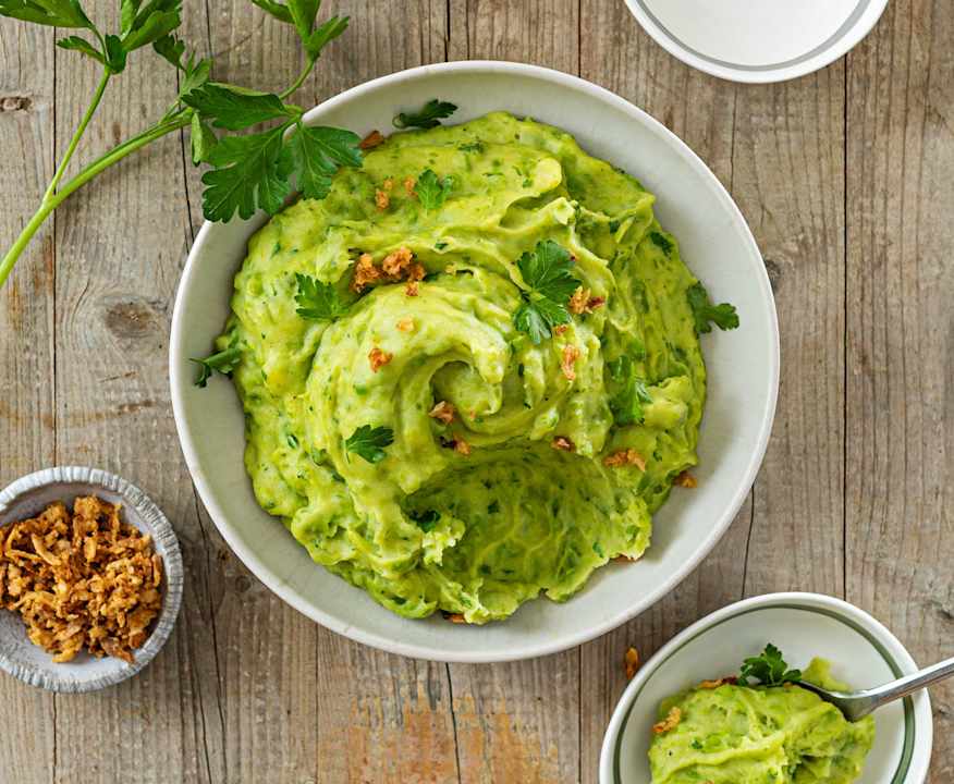 Purè di patate con piselli - Cookidoo® – the official Thermomix® recipe ...