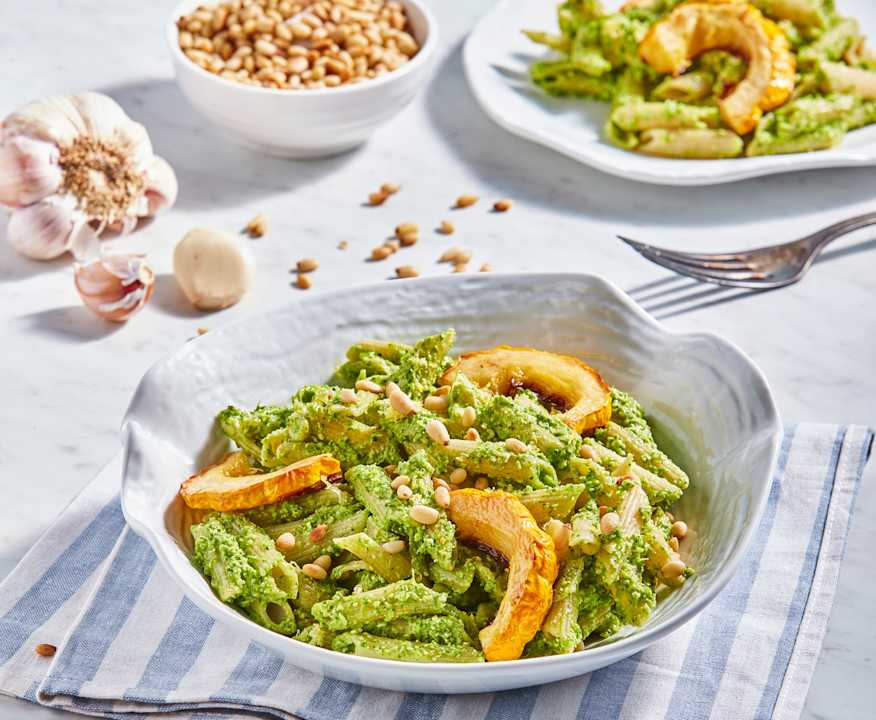 Broccoli Rabe Pesto with Pasta and Roasted Squash - Cookidoo® – la ...