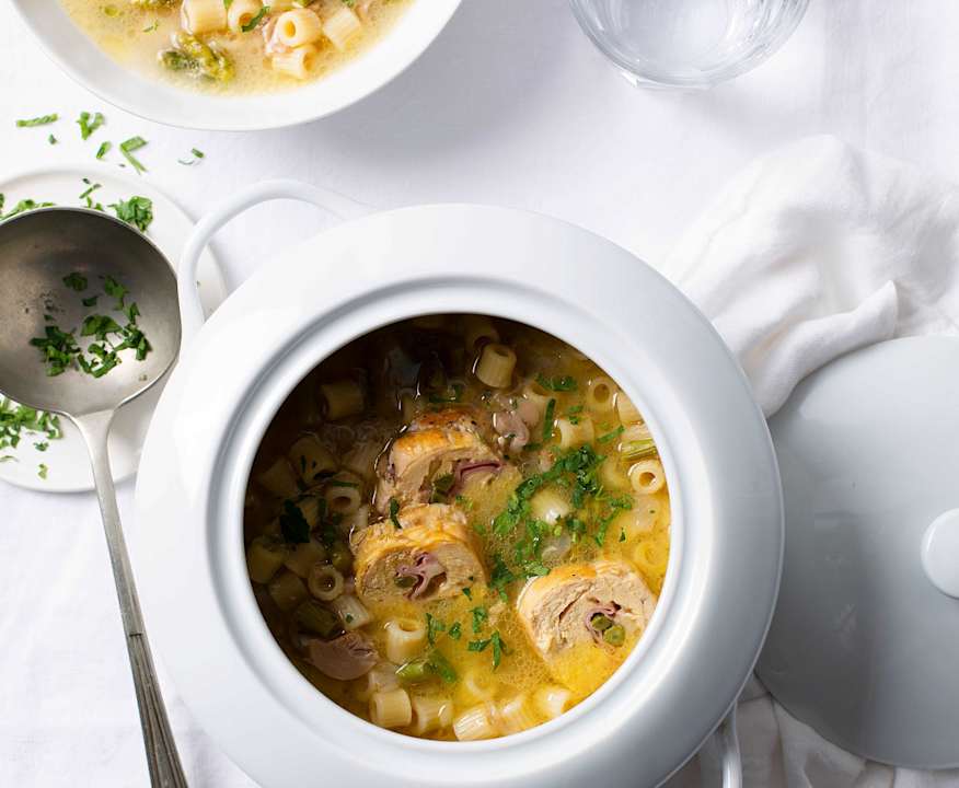 Soupe de pâtes et involtini de poulet - Cookidoo® – das offizielle ...