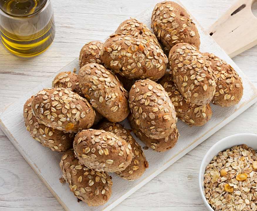 Panecillos integrales con nueces y muesli - Cookidoo® – la plataforma ...