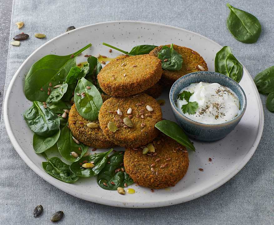 Mini hamburgesas con Bimi y garbanzos - Cookidoo® – the official ...