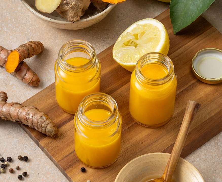 Immunbooster aus Ingwer, Kurkuma, Honig und Zitrone - Cookidoo® – the ...