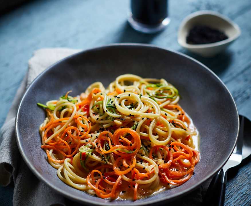 Miso-Gemüse-Spaghetti - Cookidoo® – the official Thermomix® recipe platform