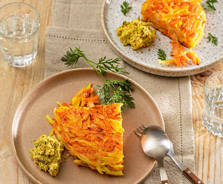 Aargauer Rösti mit Karotten-Frischkäse - Cookidoo® – das offizielle ...