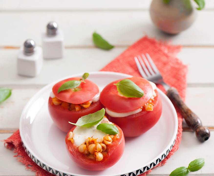 Farserede tomater med pasta og mozzarella (2200 kcal) - Cookidoo® – the ...