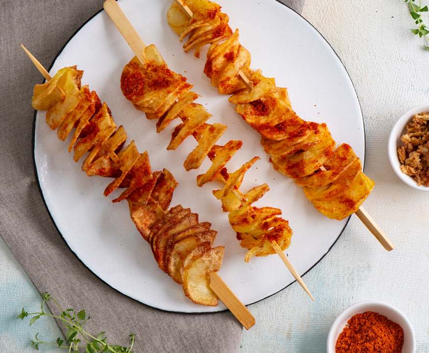 Spicy chips on a stick (Thermomix® Spiralizer, TM5) - Cookidoo® – the ...
