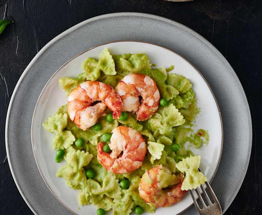 Crevete cu paste și mazăre - Cookidoo® – Thermomix® 官方食譜平台