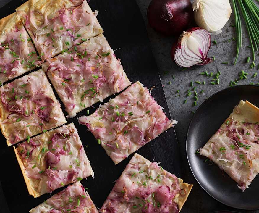 Soğanlı Tarte Flambe - Cookidoo® – the official Thermomix® recipe platform