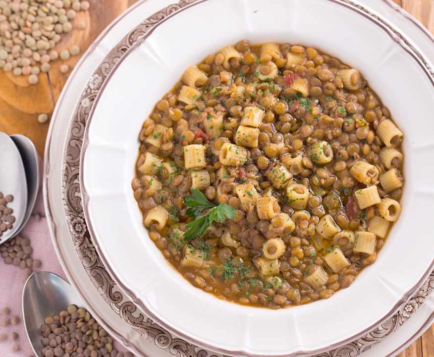 Pasta e lenticchie - Cookidoo® – the official Thermomix® recipe platform