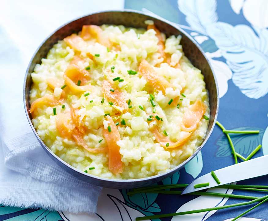 Risotto au poireau et saumon fumé - Cookidoo® – la nostra piattaforma ...