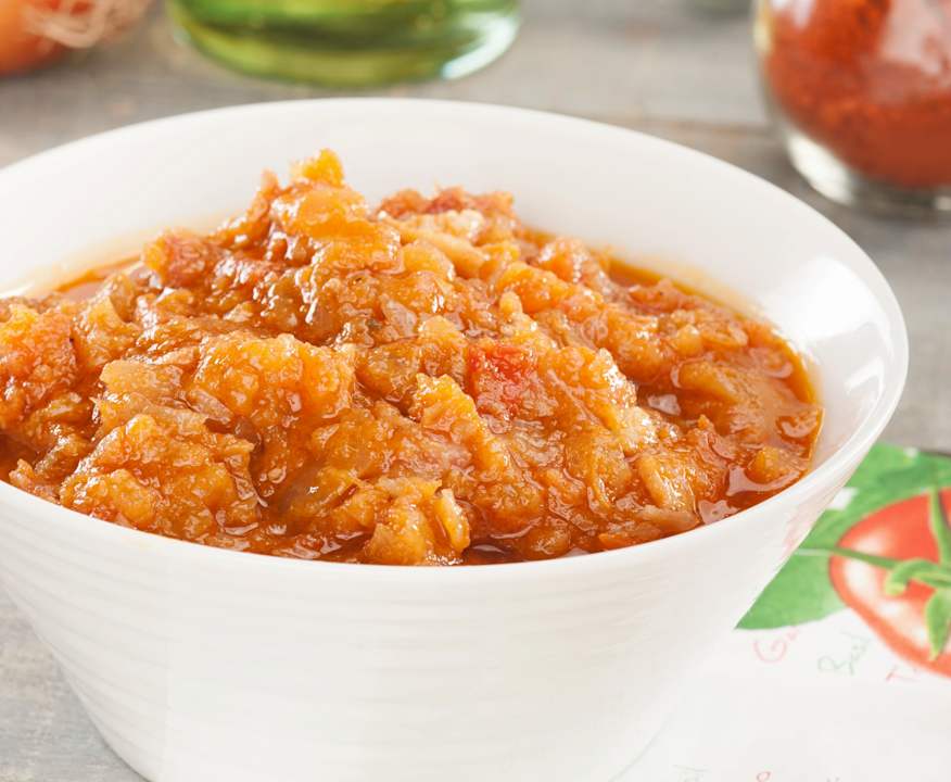 Guarnición de tomate y beicon al pimentón - Cookidoo® – la nostra ...