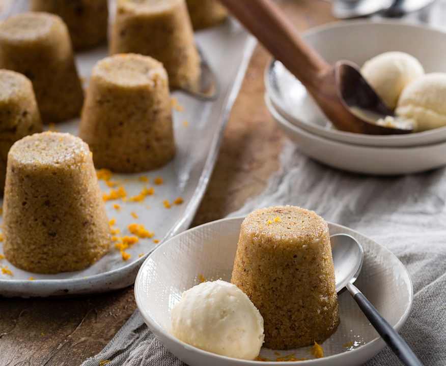 Steamed orange puddings with almond milk ice cream - Cookidoo® – la nostra piattaforma ufficiale ...
