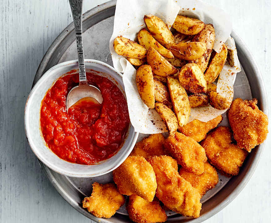 Nuggets de poulet avec country cuts et ketchup - Cookidoo® – la nostra ...