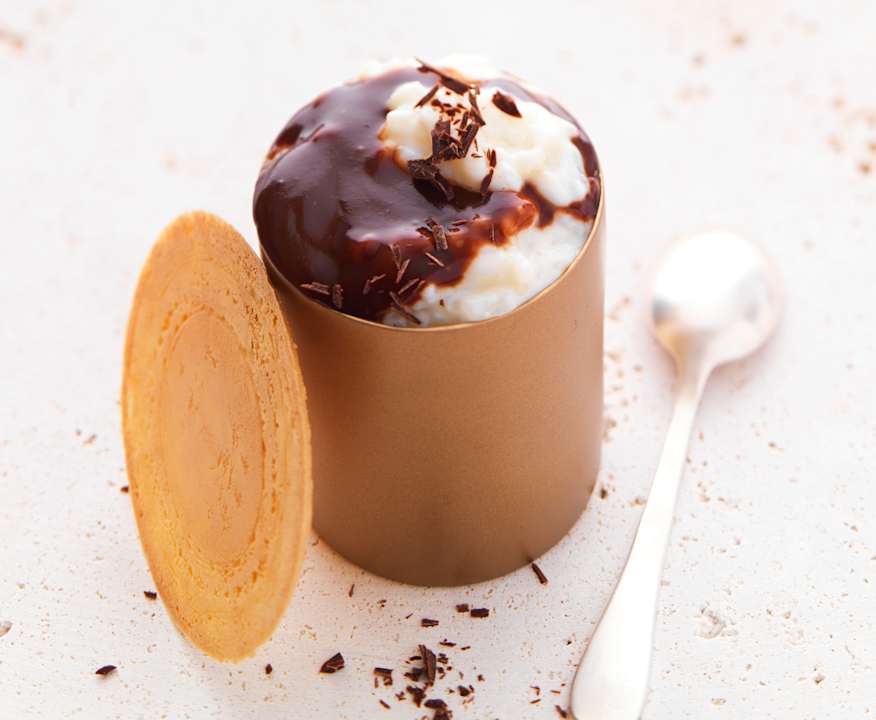 AVRIL - Riz au lait et caramel au chocolat - Nicolas Masse - Cookidoo ...