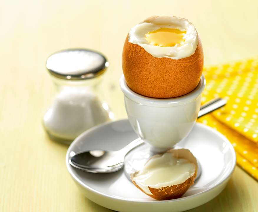 how to boil an egg thermomix