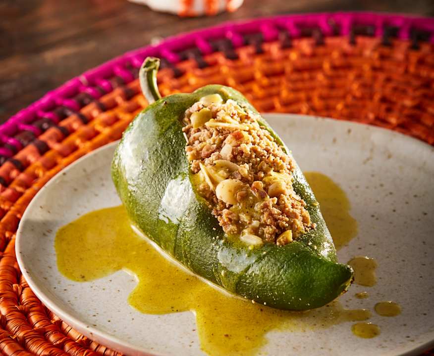 chiles rellenos receta