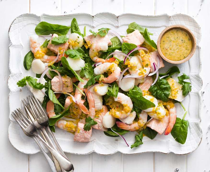 how to cook seafood salad