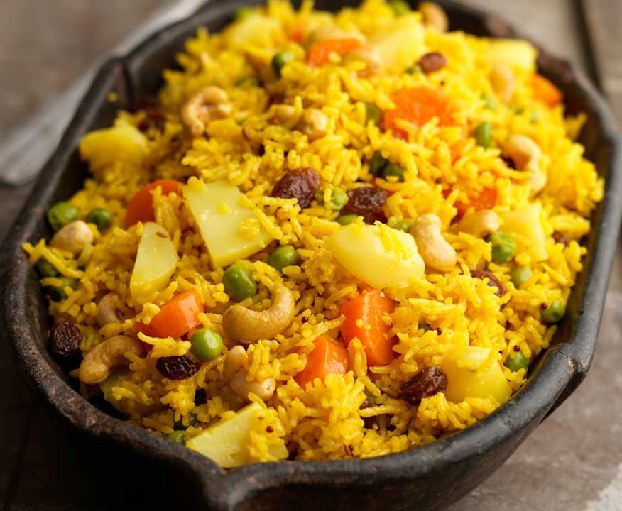 vegetable biryani curry
