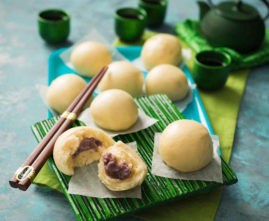 Dou sha bao (red bean paste buns) - Cookidoo® – la plateforme de ...