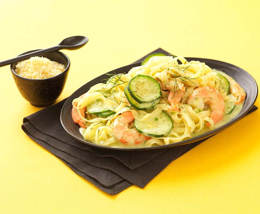 Reker Scampi Pasta