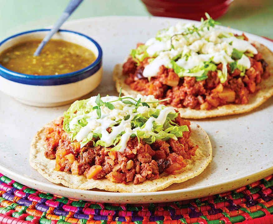 Mexicaanse tostadas met gehakt - Cookidoo® – la plataforma de recetas ...