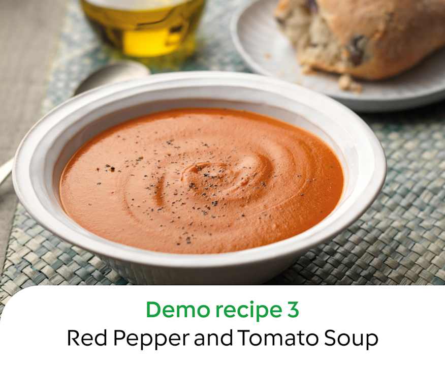 Demo Recipe 3 - Red Pepper and Tomato Soup - Cookidoo® – the official ...