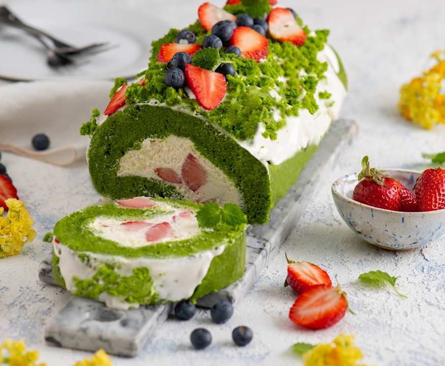 Rolada leśny mech z kremem cytrynowym - Cookidoo® – the official ...