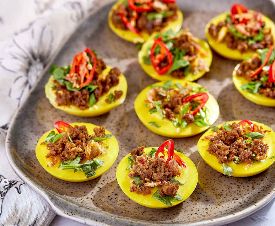 Kuih Cara Berlauk (Savoury Pancake Bites) - Cookidoo® – the official ...