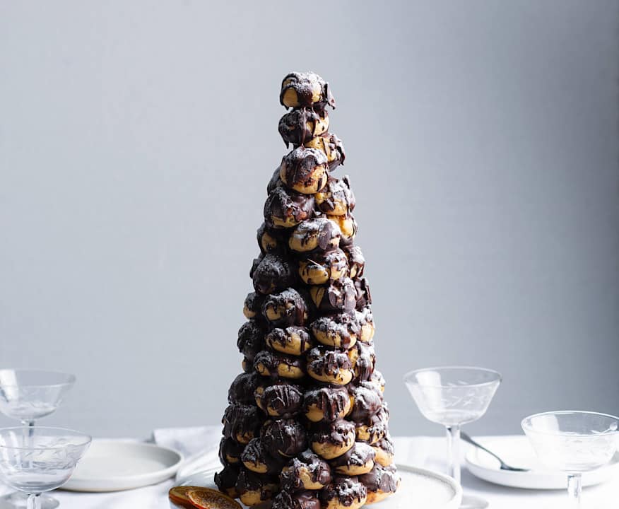 Croquembouche con crema de naranja y chocolate - Cookidoo® – a ...