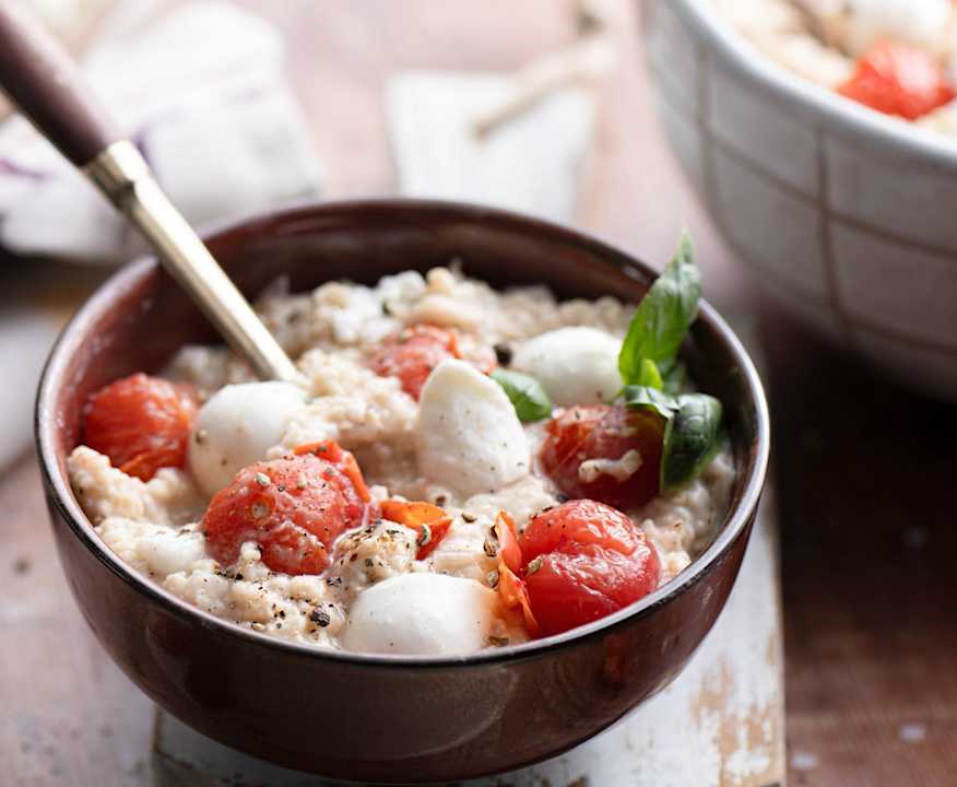 Porridge con pomodorini e basilico - Cookidoo® – the official Thermomix ...