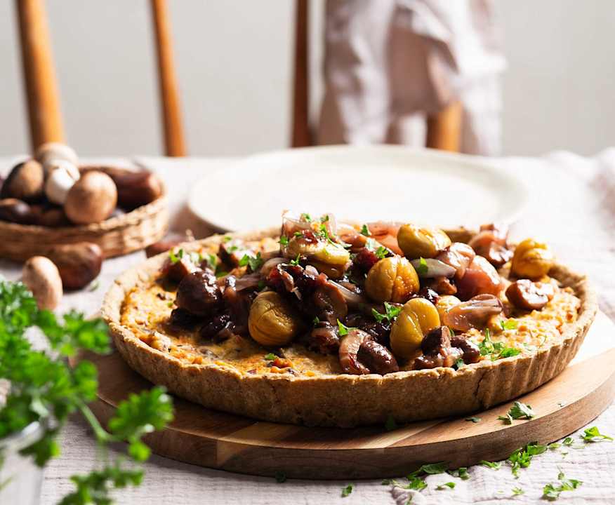 Maroni-Champignon-Tarte mit Cranberrys - Cookidoo® – the official ...