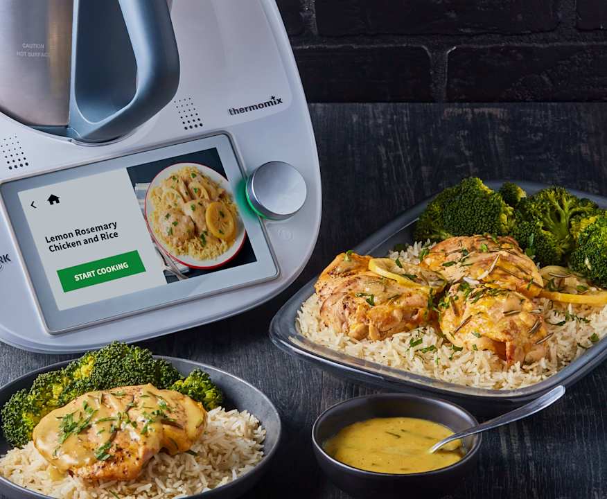 how to cook rice thermomix