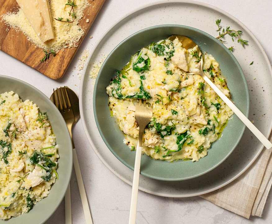 Risotto con pollo, spinaci e porri - Cookidoo® – la plataforma de ...
