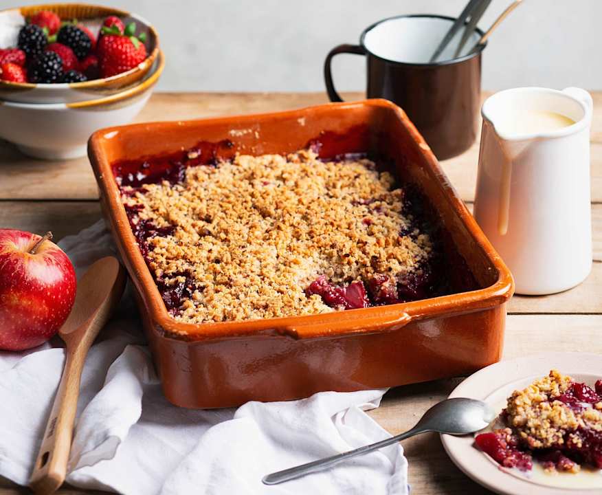 Summer Fruit Crumble with Crème Anglaise - Cookidoo® – the official ...