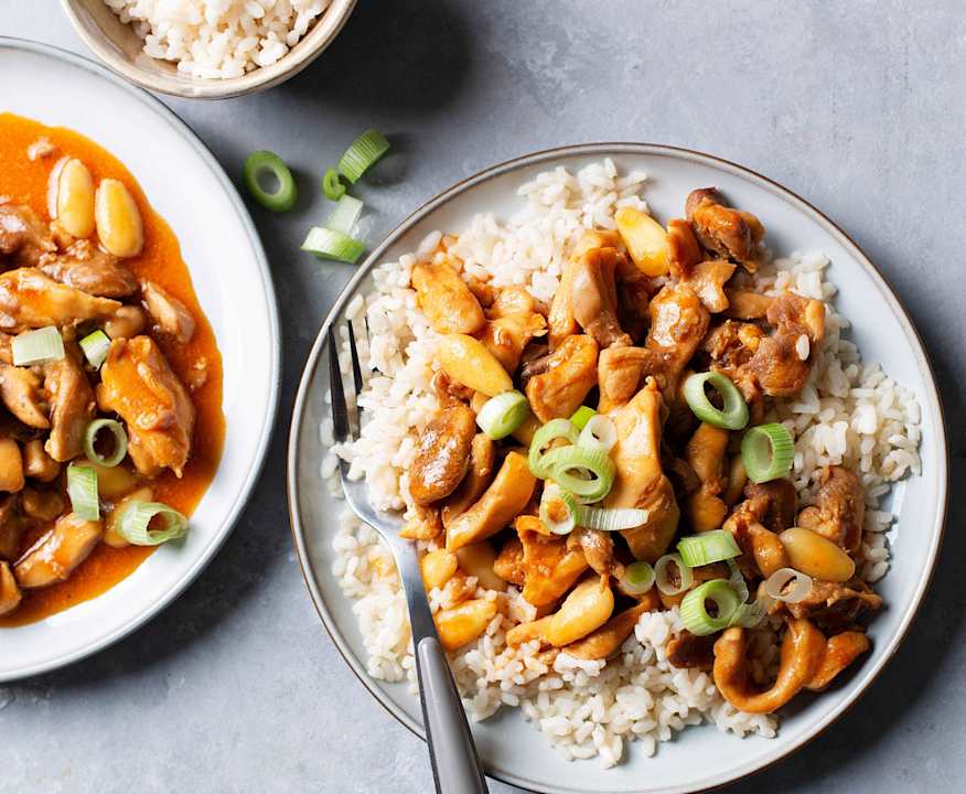 Chicken with almonds - Cookidoo® – a plataforma oficial de receitas Bimby®