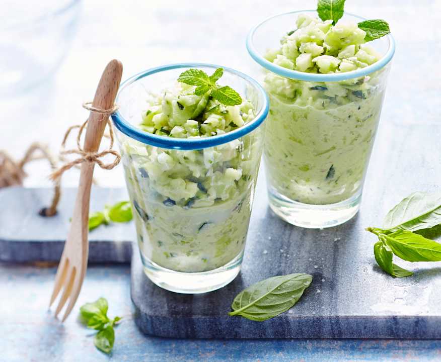 Salade fraîcheur concombre, courgette et menthe - Cookidoo® – la ...