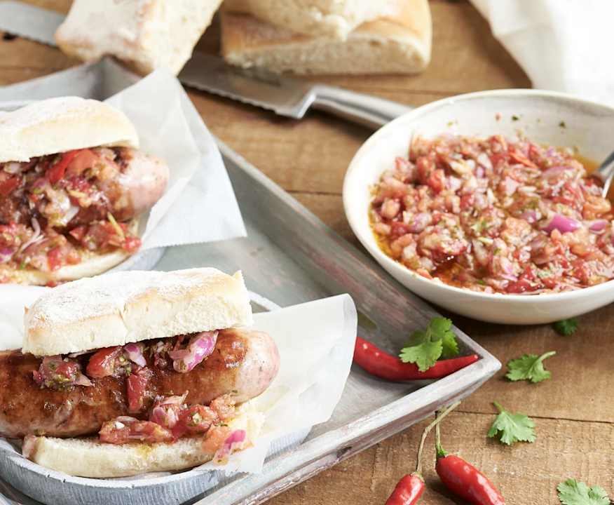 Choripanes con salsa pebre - Cookidoo® – the official Thermomix® recipe ...