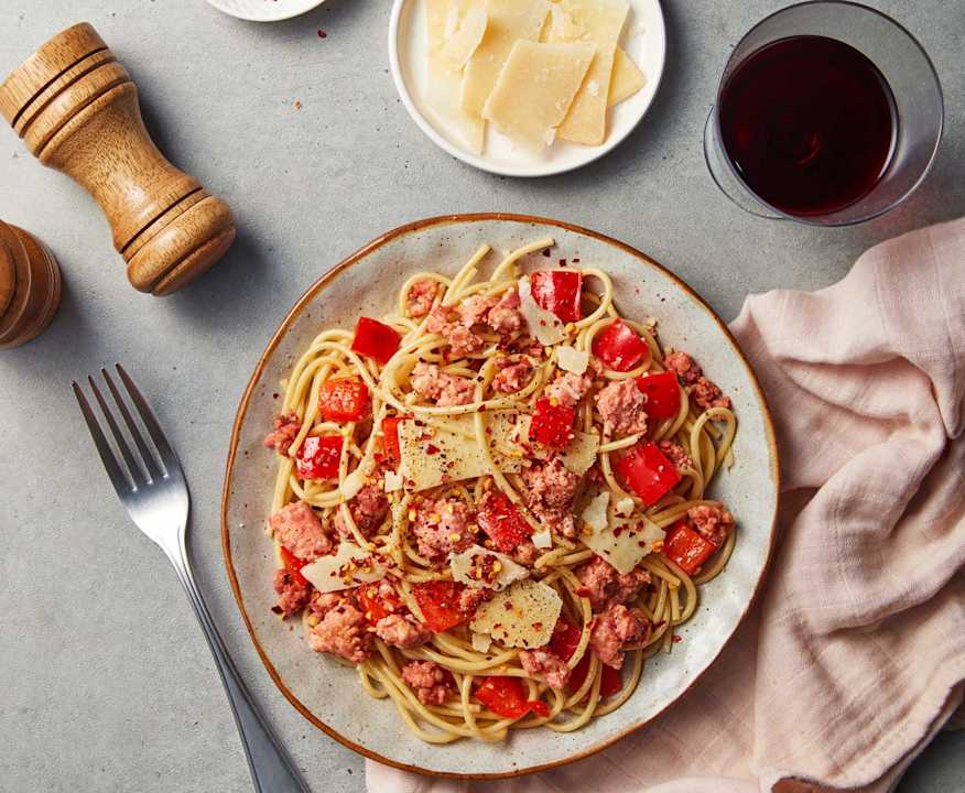 Sausage and Red Pepper Pasta - Cookidoo® – la nostra piattaforma ...