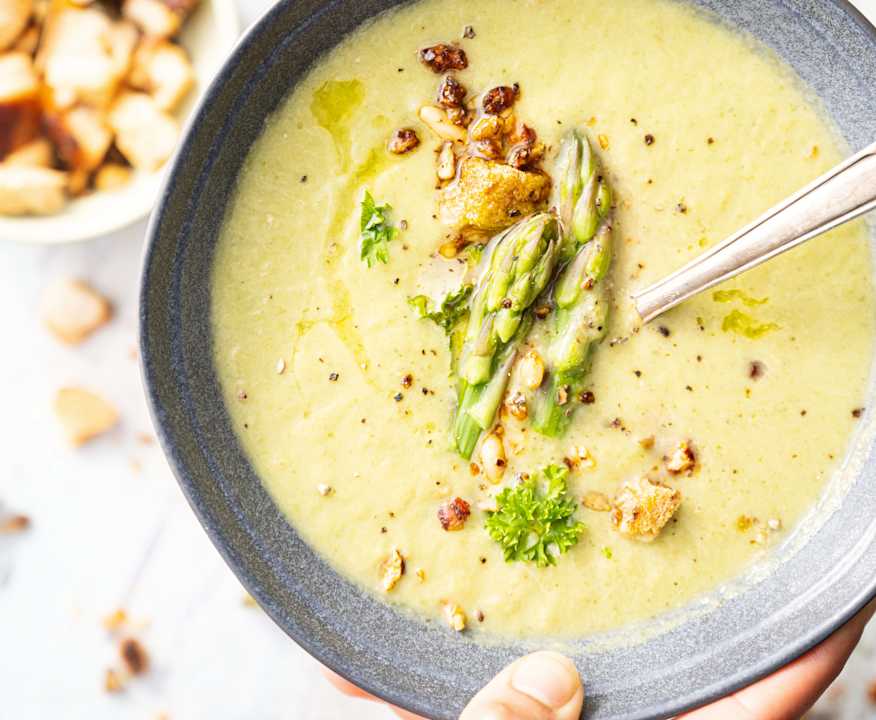 Potage aux orties et granola au curry - Cookidoo® – la nostra ...