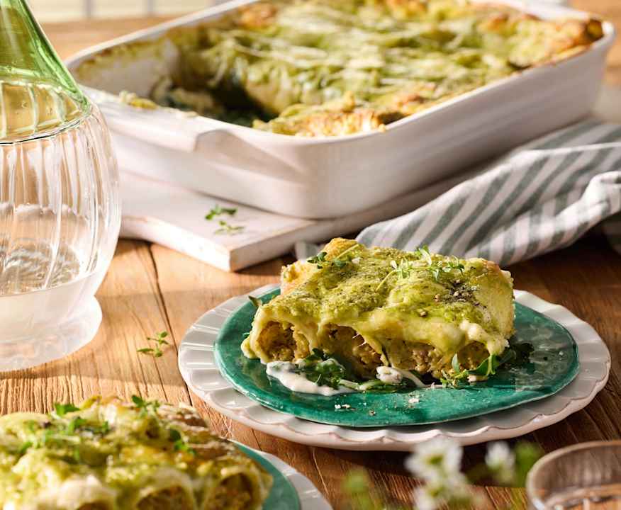 Low Meat Cannelloni avec côtes de bette - Cookidoo® – the official ...