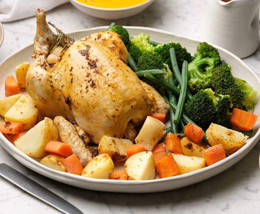Layered chicken dinner - Cookidoo® – the official Thermomix® recipe ...