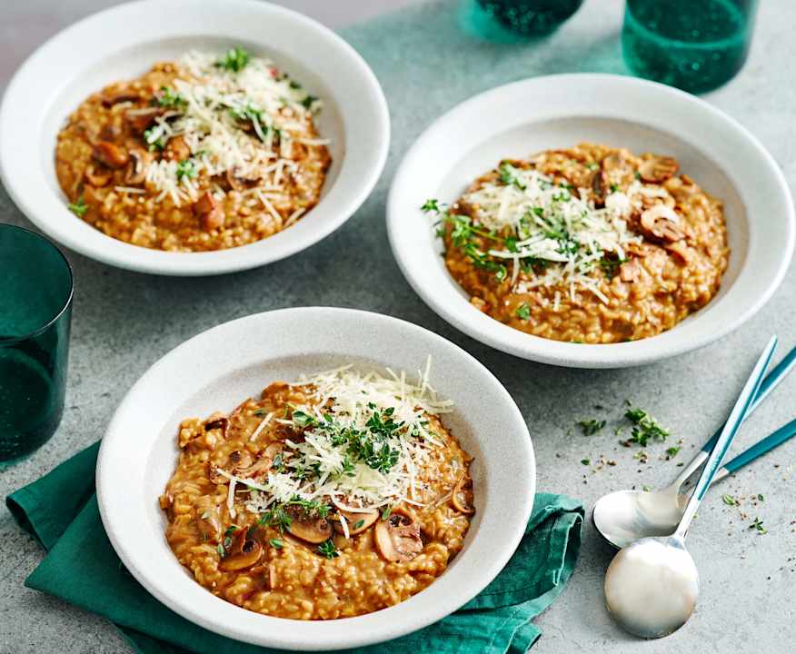 Mushroom brown rice risotto (Diabetes) - Cookidoo® – the official ...