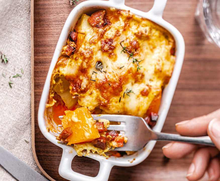 Gratin de courge et chorizo - Cookidoo® – the official Thermomix ...