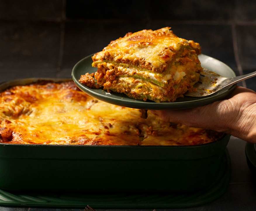 Lasagne with fresh spinach pasta - Cookidoo® – the official Thermomix ...