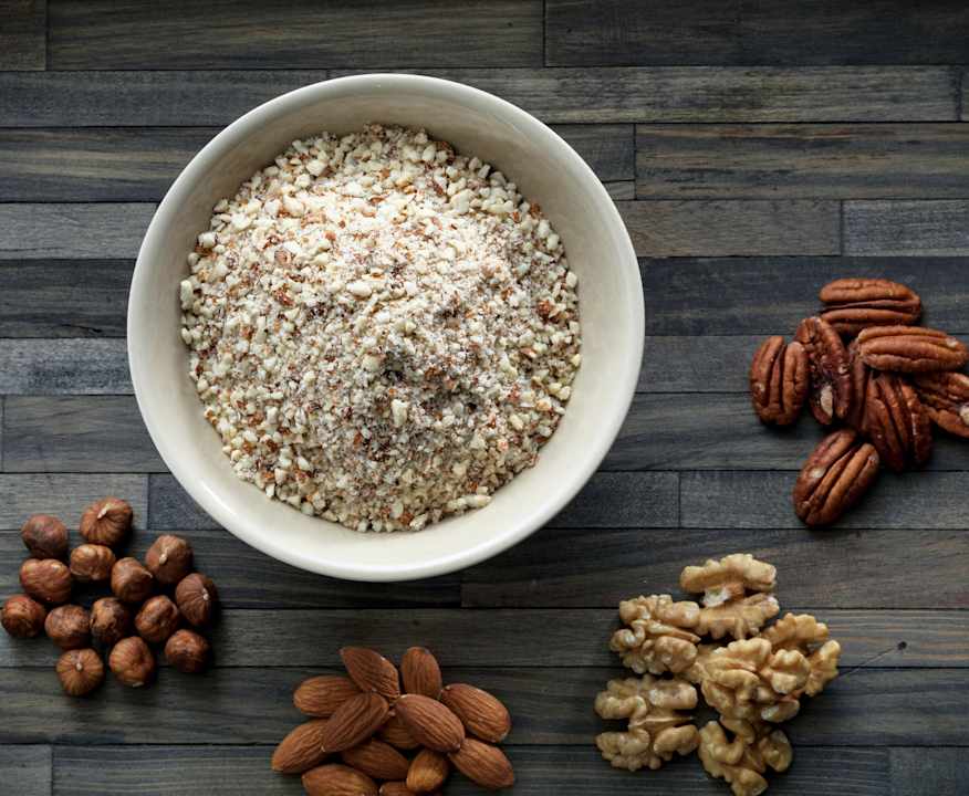 chopped nuts for baking